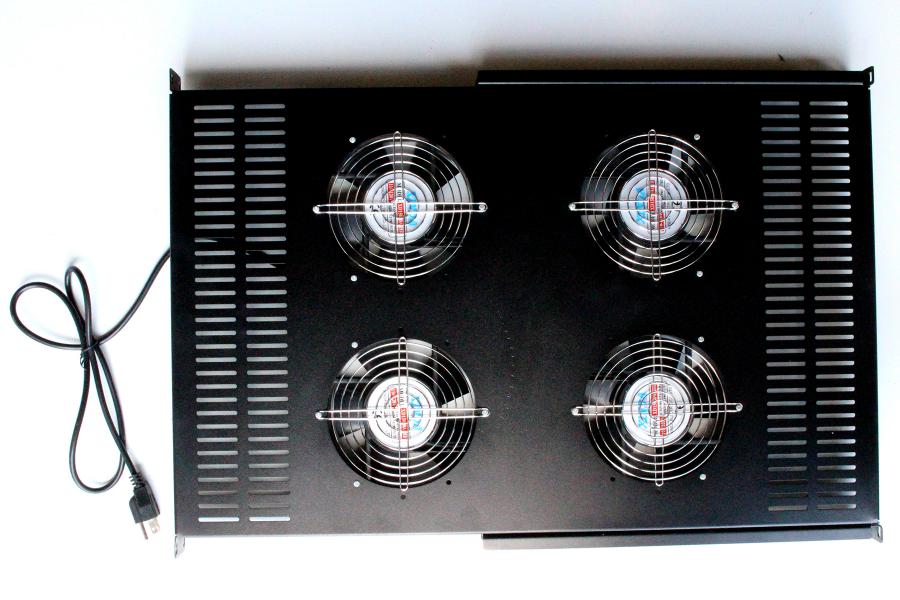 DSI 1U Four Piece Rack Mountable High Power Fan Kit